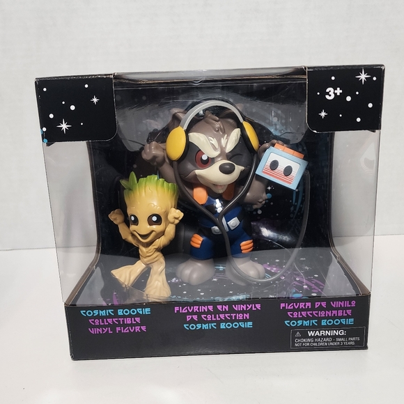 Marvel | Toys | Marvel Groot Rocket Cosmic Boogie Collecible Vinyl ...